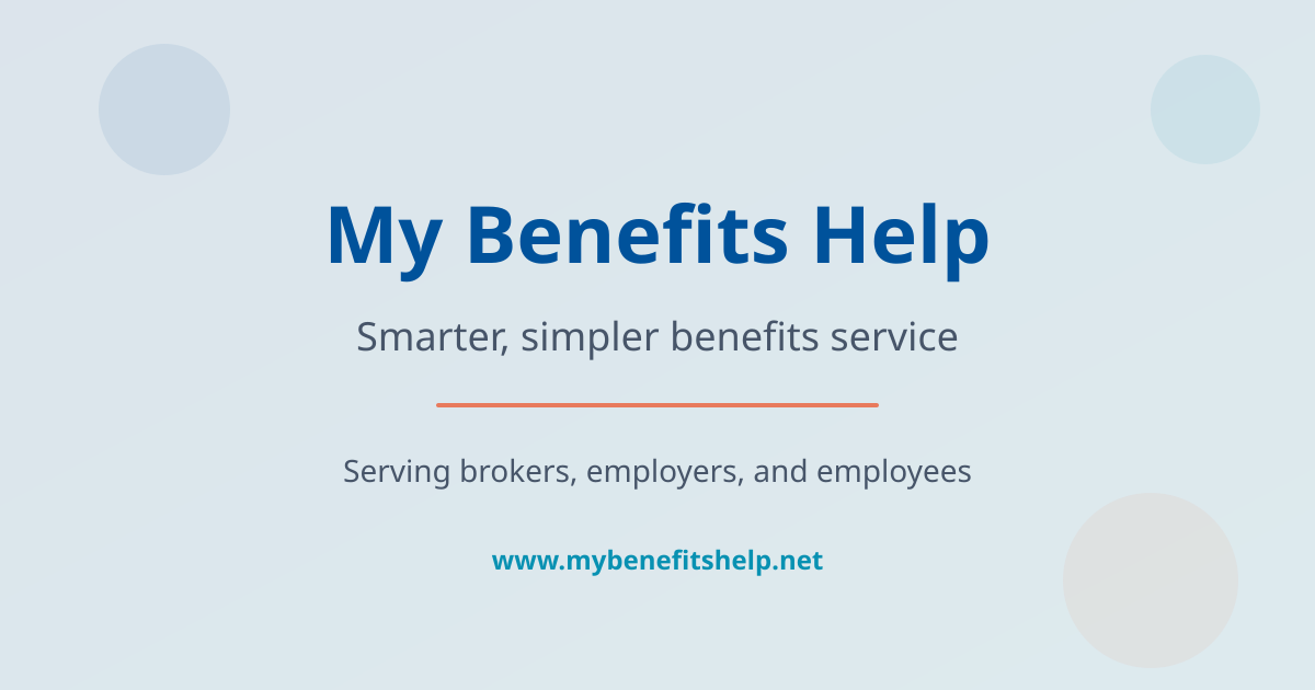 Benefits Service for Brokers & Small Employers | My Benefits Help